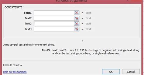 Menggabungkan Beberapa Teks Dengan Rumus Excel CONCATENATE Fungsi Dan Rumus Excel Lengkap
