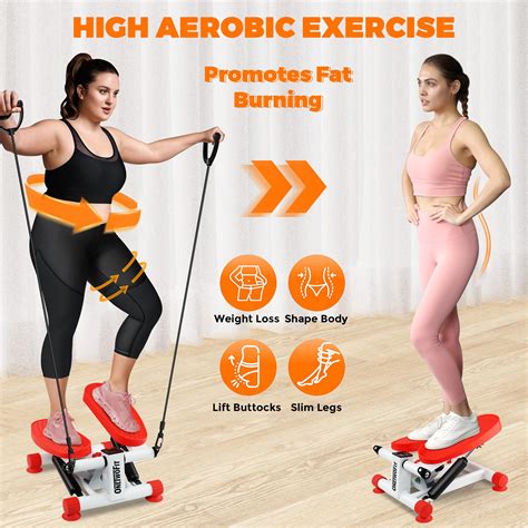 Steppers For Exercise At Home Quiet Mini Stepper