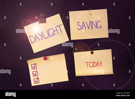 Writing Displaying Text Daylight Saving Business Showcase Storage Technologies That Can Be Used