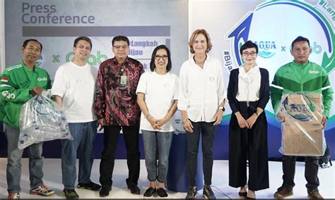 Kerja Sama Danone Aqua Dan Grab Sulap Sampah Jadi Barang Bernilai