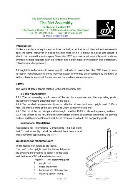 The Net Assembly Ittf