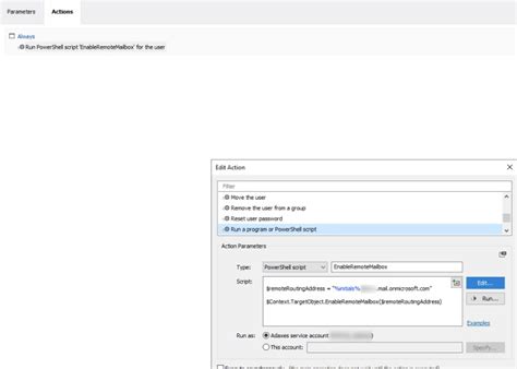 enable an remote mailbox adaxes qanda