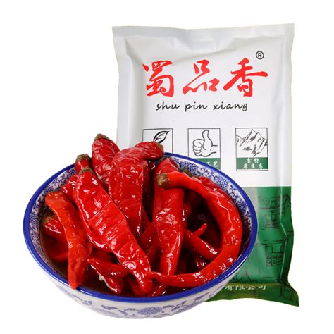 四川农家泡二荆条辣椒500g微辣美人椒新繁泡菜川菜炒菜调料虎窝淘