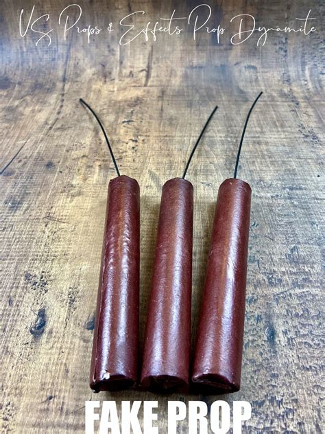 Fake Prop Dynamite Sticks TNT Replica Fourth Of July Decor Etsy