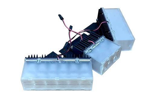 Code 3 Defender Lightbar Tricore Led Corner Assembly Red With Whit