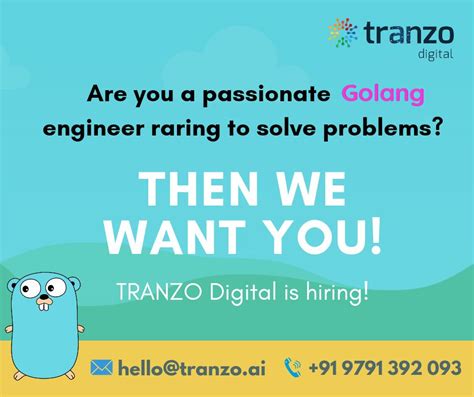 Karthik V On Linkedin Golang Golangdeveloper Startup Engineer Digital Software Hiring