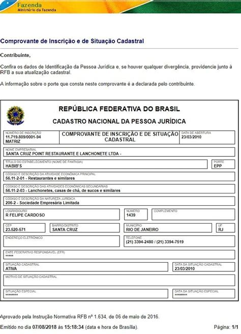 Cartão Cnpj Mei Consulta Emissão Impressão