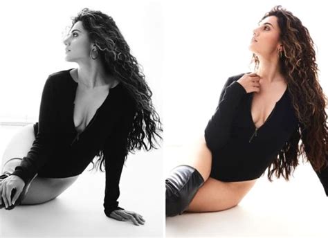 Taapsee Pannu Takes The Glam Game Mighty High In A Black Bodysuit And