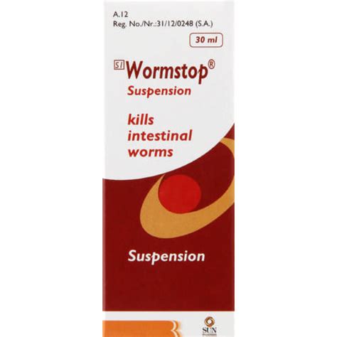 Wormstop Susp 30ml Delmed