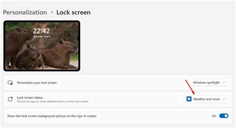 How To Turn Off Lock Screen Widgets On Windows 11
