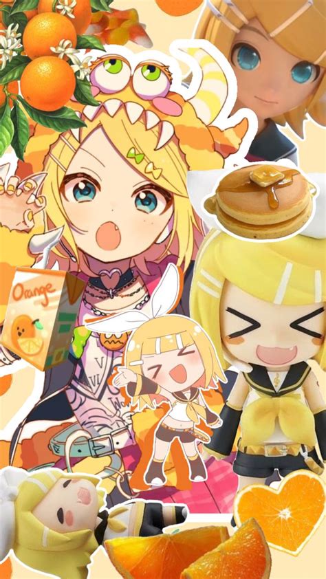Check Out Eevieeeees Shuffles Rin Rin Rin Vocaloid Orange Orangeaesthetic Aesthetic Rin