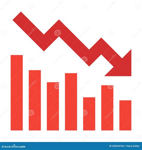 Bearish Chart Stock Illustration Illustration Of Strategy 258344760