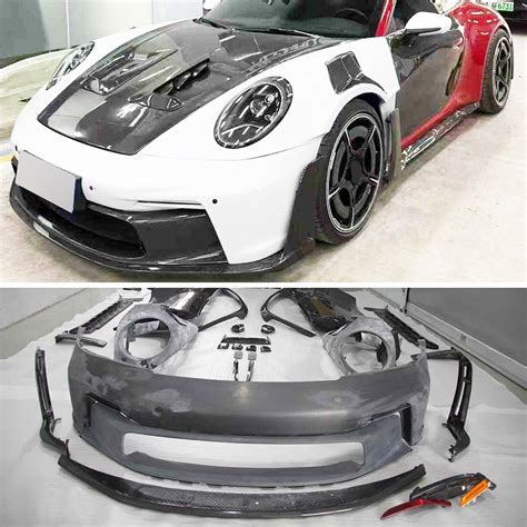 Gt3 Rs Body Kit For Porsche 911 992 Carrera S 2019 2024 F Tech Motors