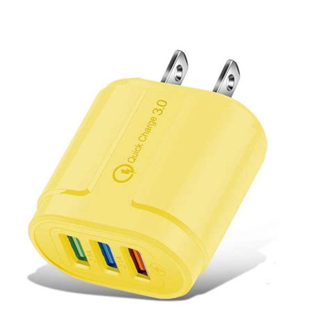 Купить USB-зарядное устройство, быстрая зарядка, 2А, 3 порта, зарядные ...