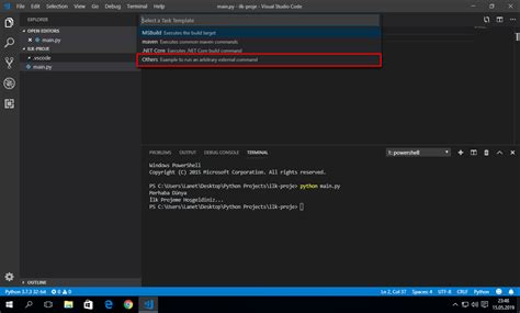Python Hazırlık Vscode ile Python Kullanımı Mustafa Sabri OĞUZ