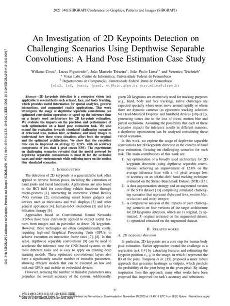 An Investigation Of 2d Keypoints Detection On Challenging Scenarios