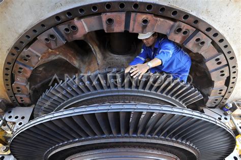 Gas Untuk Pembangkit Listrik Antara Foto