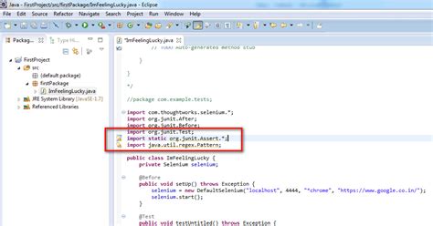 Create A Junit Selenium Rc Test Using Selenium Ide Denno Secqtinstien