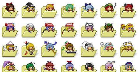 東方 東方フォルダアイコン完成版 Chopperのイラスト Pixiv