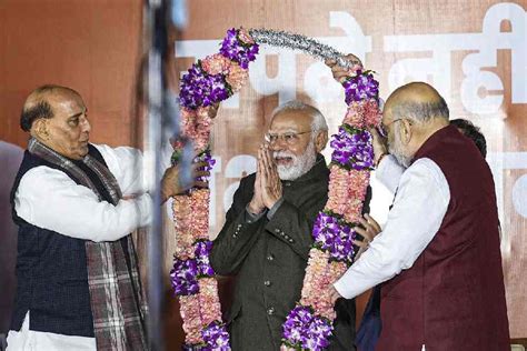 Assembly Polls Hat Trick In States Guarantee Of Hat Trick In 2024