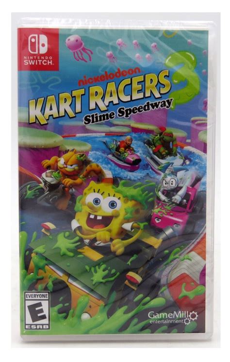 Nickelodeon Kart Racers Slime Speedway Nintendo Ubuy India