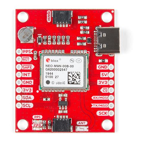 GPS Breakout NEO M9N芯片天线 Qwiic GPS 15733 SparkFun Electron欧宝直播网ics