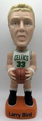 Larry Bird Boston Celtics 1994 Sam White Jersey Bobblehead Ceramic