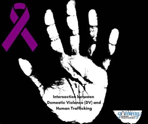 Intersection Between Domestic Violence Dv And Human Trafficking