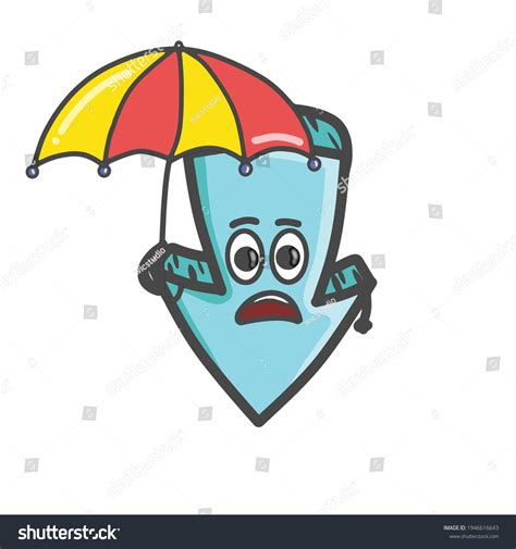 Cute Arrow Character Mascot Flat Cartoon Stock Vector Royalty Free 1946616643 Shutterstock