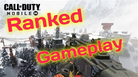 Call Of Duty Mobile Ranked Gameplay YouTube