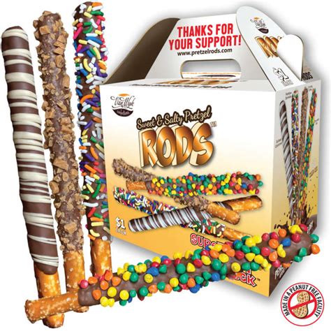 1 Pretzel RODS For School Fundraising Van Wyk Confections