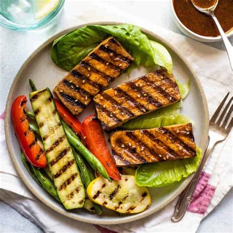 Cajun Spiced Grilled Tofu Healthy Nibbles By Lisa Lin