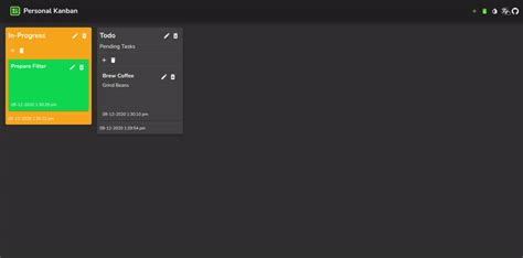 GitHub Nishantpainter Personal Kanban Personal Kanban Board Is An Agile Project Management