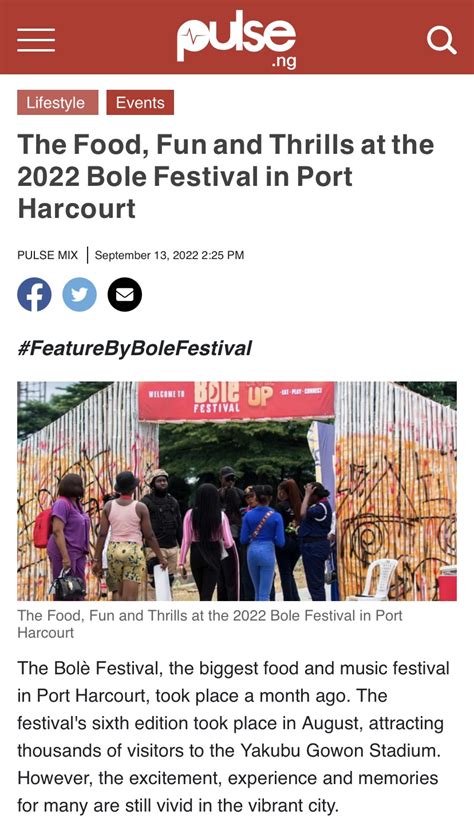 Bole Festival 2022 Novva Media And Communications