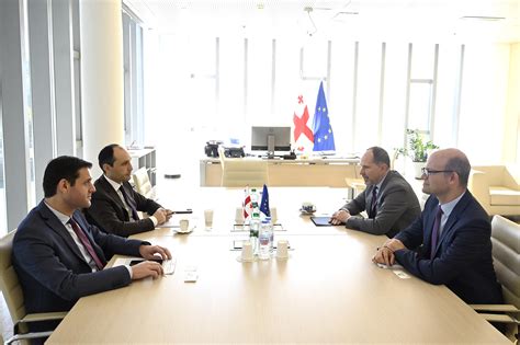 ლევან დავითაშვილი ევროკავშირის ელჩს პაველ ჰერჩინსკის შეხვდა