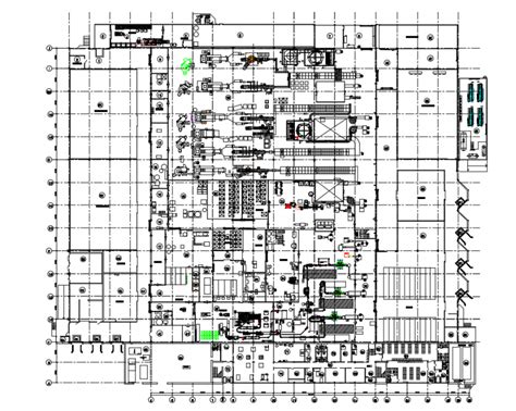 Fish Processing Industrial Plant Plan Cad Drawing Details Dwg File