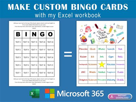 Bingo Card Generator Excel With Pictures At Lois Wing Blog