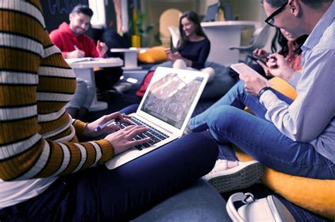 Premium Photo Students Using Modern Technology For School Project