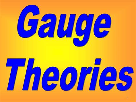 Gauge Theory Deutsch At Stacy Ito Blog