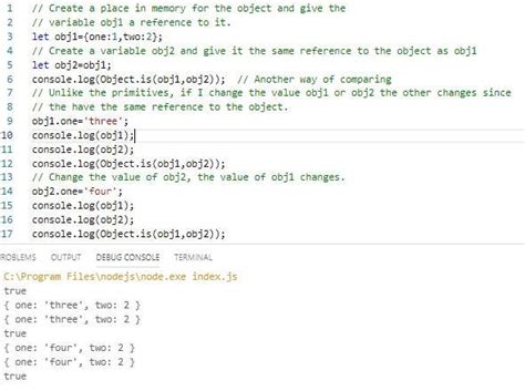 Comparing Objects In Javascript