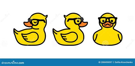 Duck With Sunglasses Clipart Png