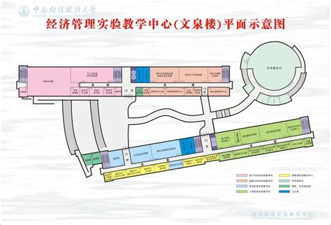中南财经政法大学经济管理实验教学中心 中心布局图