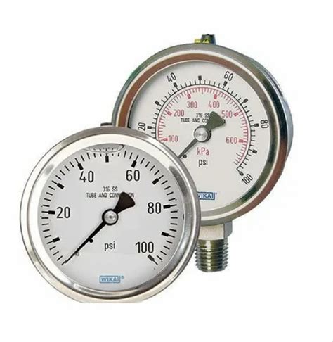 Wika Pressure Gauges 0 To 300 Bar0 To 4000 Psi At ₹ 14000 In