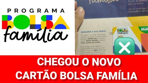 Novo CartÃo Do Bolsa FamÍlia Chegou Veja Quem IrÁ Receber E Como