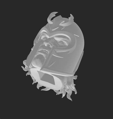 Magneto Bust Modèle 3D STL Design Unique Et Haute Qualité Pour