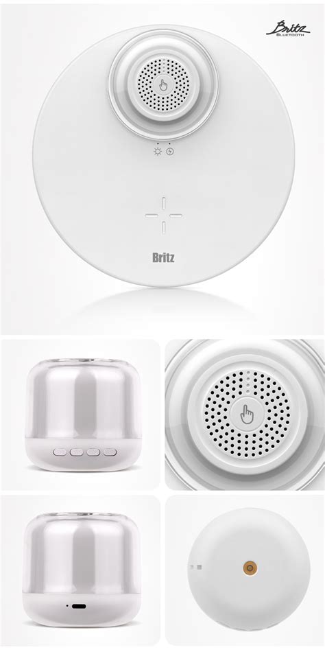 브리츠 무선충전 휴대겸용 블루투스 스피커 Bz T200btbritz