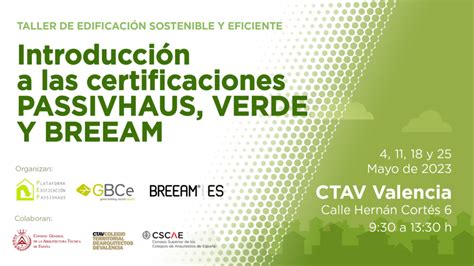 Fundación Aparejadores Taller De Edificación Sostenible Y Eficiente Introducción A