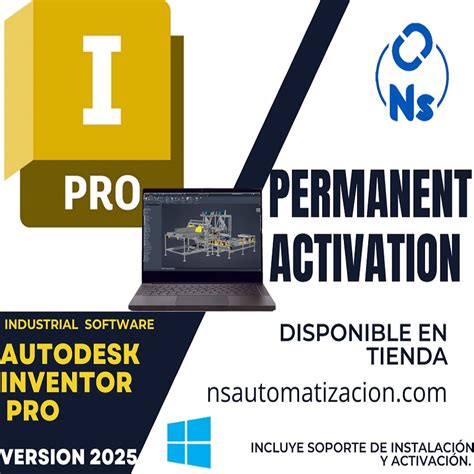 AUTODESK INVENTOR PRO 2025 AUTOMATIZACION Y CONTROL