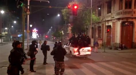 Tras El Anuncio Del Ejército Militares Y Policías Ya Patrullan Las