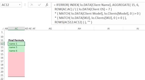 Excel Check Whether A Cell Matches Multiple Criteria Stack Overflow